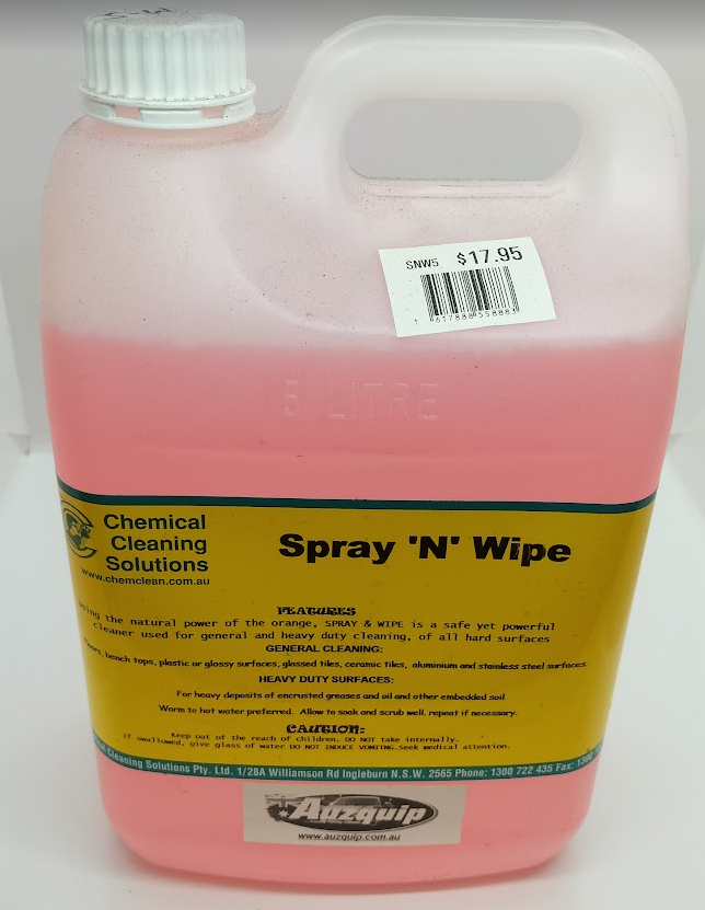 Chemicals & Rags | Auzquip